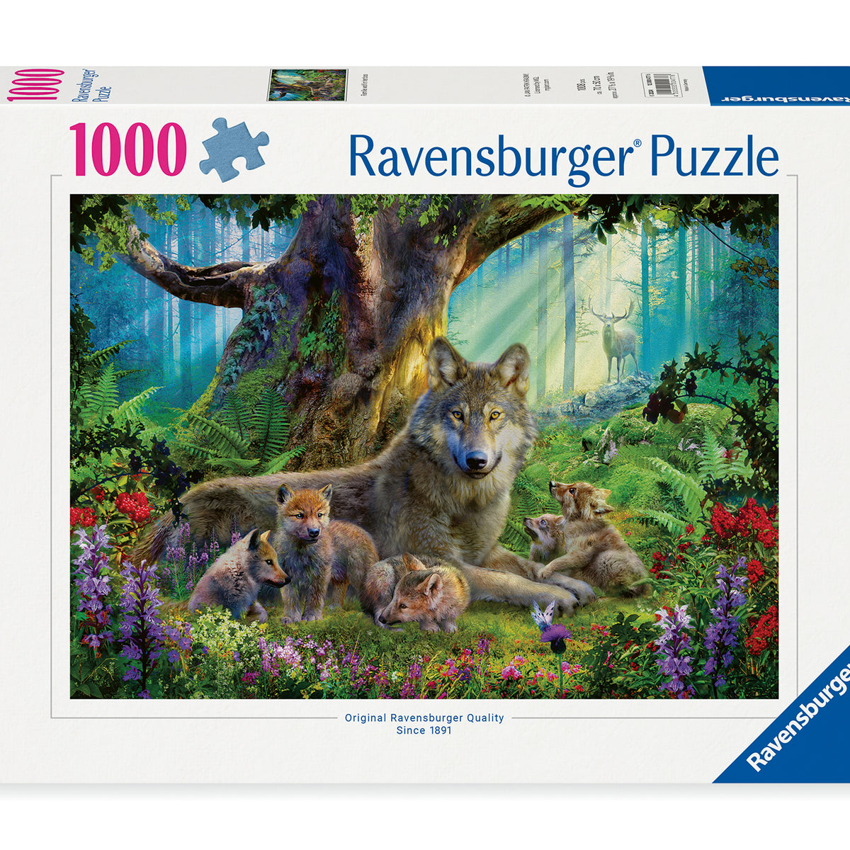 Ravensburger pusle 1000 tk Hundid metsas – Insplay